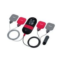 Beurer Digital TENS/EMS EM 59 Heat, Massageger&auml;t schwarz/rot