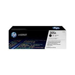 HP Toner schwarz 305A (CE410A) Typ: Tonerkartusche Druckfarbe: Schwarz Volumen: 2.200 Blatt (Schwarz/ISO) Geeignet für: Hewlett-Packard