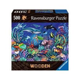 Ravensburger Wooden Puzzle Unten im Meer 505 Teile Teile: 505 Altersangabe: ab 14 Jahren