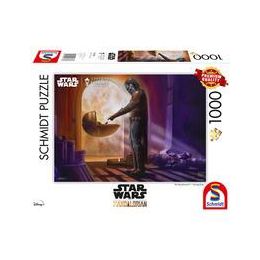 Schmidt Spiele Thomas Kinkade Studios: Star Wars The Mandalorian - Turning Point, Puzzle