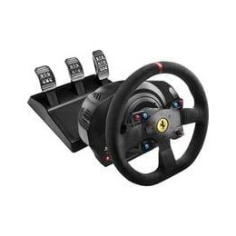 Thrustmaster T300 Ferrari Integral Racing Wheel, Lenkrad schwarz, Alcantara Edition Anschluss: USB Verbindung: Kabel Tastenanzahl: 6 Tasten