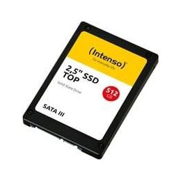 Intenso TOP SSD 512 GB schwarz, SATA 6 Gb/s, 2,5", Bulk