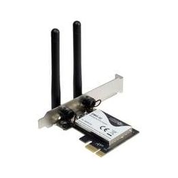 Inter-Tech DMG-32, WLAN-Adapter Gerätetyp: WLAN-Adapter WLAN: WLAN 2,4 Ghz: 650 MBit/s, WLAN 5 Ghz: 650 MBit/s Schnittstelle: PCIe x1