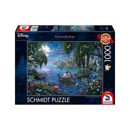 Schmidt Spiele Thomas Kinkade Studios: The Little Mermaid and Prince Eric, Puzzle Disney Dreams Collections