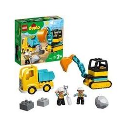 Lego 10931 DUPLO Bagger und Laster, Konstruktionsspielzeug Serie: DUPLO Teile: 20 -teilig Altersangabe: ab 24 Monaten Material: Kunststoff