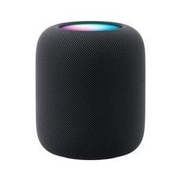 Apple HomePod (2.Generation), Lautsprecher schwarz, WLAN, Bluetooth, Dolby Atmos Anschlüsse: 1x Stromanschluss