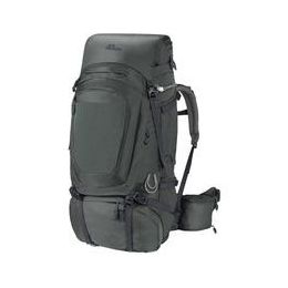 Jack Wolfskin Denali 75+10 Men , Rucksack dunkelgrün, 75+10 Liter Typ: Rucksack - Trekking Geeignet für: Outdoor, Sport Material: Oberstoff: 100% Polyamid, Futter: 100% Polyamid, Rahmen: Aluminium