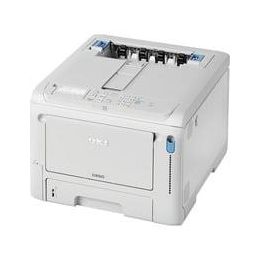 OKI C650dn, LED-Drucker grau, USB, LAN Auflösung: 1200x1200 dpi Formate: A4, A5, A6, B5, B6, B7, Legal, Letter, 10x15 cm Anschluss: 1x USB 2.0, 1x RJ-45 Papierzufuhr: 1x Fach (Fach 1: 250 Blatt)