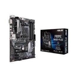 ASUS PRIME B450-PLUS, Mainboard Formfaktor: ATX Grafik: 2x PCIe x16, CrossFireX Sockel: AM4 Chipsatz: AMD B450
