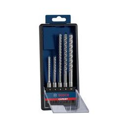 Bosch Expert Hammerbohrer-Satz SDS-plus-7X, 5-teilig Ø 5 / 6 / 8 / 10mm, Arbeitslänge 50mm / 100mm Materialeignung: Beton, Estrich, Mauerwerk, Stein Werkzeugaufnahme: SDS+ Anzahl: 5-teiliges Set Enthaltene Größen: 5mm, 6mm, 8mm, 10mm