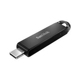 Sandisk Ultra USB Type-C 256 GB, USB-Stick schwarz, USB-C 3.2 Gen1 Kapazität: 256 GB Geschwindigkeit: Lesen: max. 150 MB/s Anschluss: USB-C 3.2 Gen 1 (5 Gbit/s) Funktionen: Slider