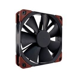 NOCTUA NF-F12 industrialPPC-24V-3000 SP IP67 PWM, Geh&auml;usel&uuml;fter schwarz, PWM-Anschluss, 120 mm