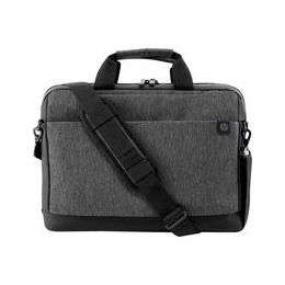 HP Renew Reise-Notebook-Tasche, Notebooktasche grau/schwarz, bis 39,6 cm (15,6") Typ: Tasche Geeignet für: Notebook bis 15.6 Zoll (39.6 cm) Material: 97 % recyceltes Polyester