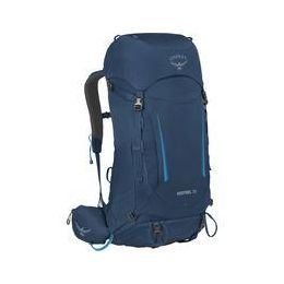 Osprey Kestrel 38, Rucksack blau, 38 Liter, Größe L/XL Typ: Rucksack - Trekking Geeignet für: Outdoor, Sport Material: Hauptmaterial: recycletes 420D-Nylon Unterseite aus strapazierfähigem 500D-Nylon (recyclet) Kapazität: 38 Liter Volumen