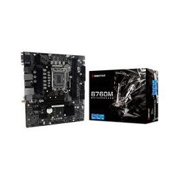Biostar B760MX2-E D4, Mainboard schwarz