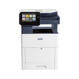 Xerox VersaLink C605X, Multifunktionsdrucker grau/blau, USB/LAN/NFC, Scan, Kopie, Fax Auflösung: 1200x2400 dpi Formate: A4, A5, A6, B5, B6, B4, C5, C6 Anschluss: 1x RJ-45 Papierzufuhr: 1x Fach (Fach 1: 550 Blatt)