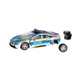 Siku SUPER BMW i8 Polizei, Modellfahrzeug silber/blau