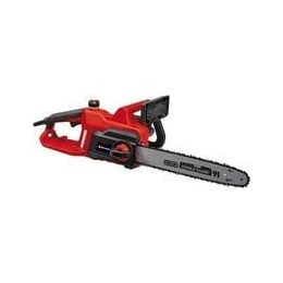 Einhell Elektro-Kettensäge GC-EC 2040 rot/schwarz, 2.000 Watt Kettenteilung: 3/8" Schwertlänge: 40.6 cm Betriebsart: 2.000 Watt Kettengeschwindigkeit m/s: 15.5 m/s