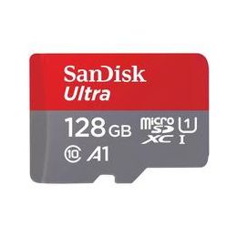 Sandisk Ultra 128 GB microSDXC, Speicherkarte UHS-I U1, Class 10, A1
