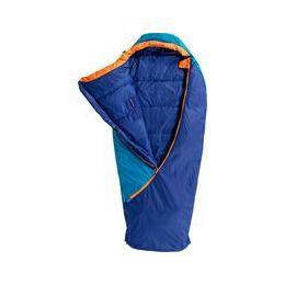 Jack Wolfskin Schlafsack GROW UP MOONRISE blau Temperaturbereiche: Komfort 25 °C, Limit 10 °C, Extrem 5 °C Material: Außen 100% Polyester, Innen 100% Polyester Maße: Breite 700 mm x Länge 1.900 mm Form: Mumien-Schlafsack