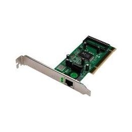 Digitus Gigabit Ethernet PCI Netzwerkkarte (DN-10110), LAN-Adapter Geschwindigkeit: 10/100/1000 MBit/s, 10 MBit/s, 1000 MBit/s Anschlüsse: 1x RJ-45 Steckplatz: PCI Chipsatz: Realtek