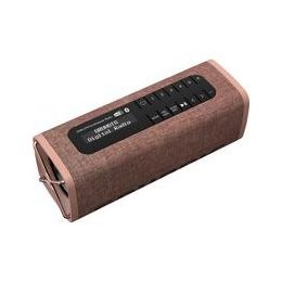 Grundig GBT Band, Lautsprecher braun, Bluetooth, Radio Leistung: Musikleistung: 5 W Anschlüsse: 1x 3,5-mm-Klinkenbuchse