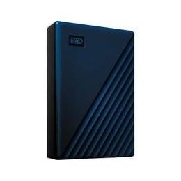 Western Digital My Passport for Mac 5 TB, Externe Festplatte blau/schwarz, Micro-USB-B 3.2 Gen 1 Kapazität: 5 TB ms/Cache/U: -/-/-