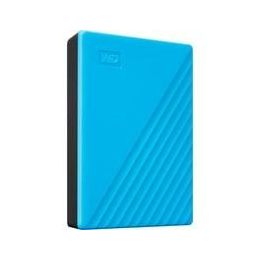 Western Digital My Passport 4 TB, Externe Festplatte blau, Micro-USB-B 3.2 Gen 1