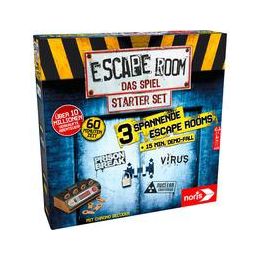 Noris Escape Room Das Spiel, Partyspiel Spieleranzahl: 2 - 5 Spieler Spieldauer: 1 Stunde Altersangabe: ab 16 Jahren Serie: Escape Room