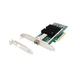 Digitus 10G SFP+ PCIe, LAN-Adapter Geschwindigkeit: 10 GBit/s, 1000 MBit/s Anschlüsse: 1x Dual-SFP Steckplatz: PCIe x8 Chipsatz: Intel JL82599EN