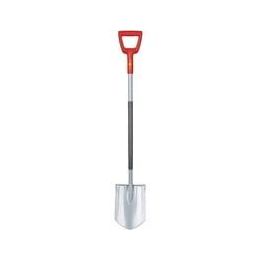 Wolf Garten Spitzspaten ASP-D rot/grau, 19cm