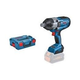 Bosch Akku-Schlagschrauber BITURBO GDS 18V-1050 H Professional solo, 18Volt blau/schwarz, ohne Akku und Ladegerät, 3/4", in L-BOXX Leistung/Spannung: Akku-Betrieb, 18Volt Werkzeug-Aufnahme: 3/4" Außen-Vierkant Drehzahl max.: 1.750 U/min Drehmoment max.: 1.050 Nm