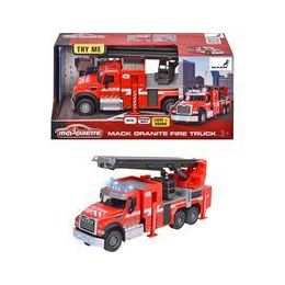Mack Granite Feuerwehr-Truck, Spielfahrzeug Serie: Majorette Grand Series Altersangabe: ab 36 Monaten Material: Metall, Kunststoff