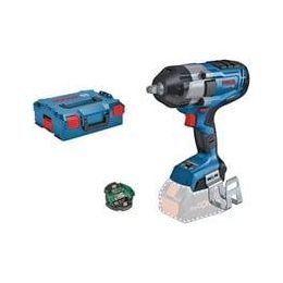 Bosch Akku-Schlagschrauber BITURBO GDS 18V-1000 C Professional solo, 18Volt blau/schwarz, Bluetooth Modul, ohne Akku und Ladegerät, 1/2", in L-BOXX Leistung/Spannung: Akku-Betrieb, 18Volt Werkzeug-Aufnahme: 1/2" Außen-Vierkant Drehzahl max.: 1.750 U/min Drehmoment max.: 1.000 Nm