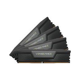 Corsair DIMM 64 GB DDR5-6400 (4x 16 GB) Quad-Kit, Arbeitsspeicher schwarz, CMK64GX5M4B6400C32, Vengeance DDR5, INTEL XMP