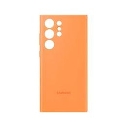 Silicone Case, Schutzhülle orange, Samsung Galaxy S23 Ultra Typ: Schutzhülle Geeignet für: Samsung Galaxy S23 Ultra Material: Silikon, Mikrofaser (Innenseite)