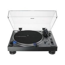 Audio-Technica AT-LP140X, Plattenspieler silber Antrieb: Direktantrieb Drehzahl: 33 U/min., 45 U/min., 78 U/min. Gleichlaufschwankungen: 0.2 %