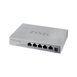 Zyxel MG-105, Switch Gerätetyp: Switch LAN: 100 MBit/s, 1000 MBit/s, 2500 MBit/s, Auto-MDI/MDIX Anschlüsse: 5x RJ-45 (LAN) gesamt