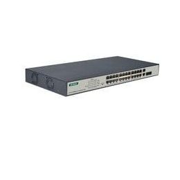 Digitus 24-Port Fast Ethernet PoE Switch schwarz