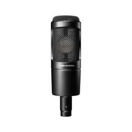 Audio-Technica AT2035, Mikrofon schwarz geeignet für: HiFi, PC, Studio, Streaming Ausgänge: 1x XLR Frequenzbereiche: 20 Hz bis 20 kHz Verbindung: kabelgebunden