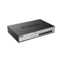 DLink DGS-1008MP 140W/1000/UNM/ 8, Switch