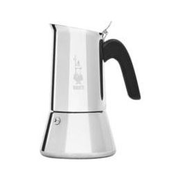 Bialetti Venus, Espressomaschine silber, 10 Tassen Kapazität: 10 Tassen/0,46 Liter