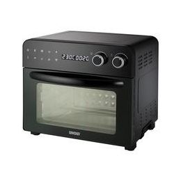 Unold Elektro Multifunktionsofen Diamant 68895, Mini-Backofen schwarz Leistung: 1.700 Watt Garraum: 23 Liter Heizart: Heißluft Einschub-Ebenen: 230 °C