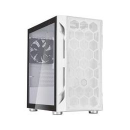 Silverstone SST-FAH1MW-G, Tower-Geh&auml;use wei&szlig;, Tempered Glass