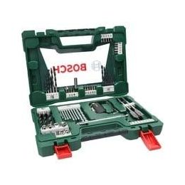 Bosch V-Line Bohrer- und Bit-Set, 68-teilig, Bohrer- & Bit-Satz gr&uuml;n, mit Magnetstab