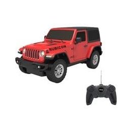 Jamara Jeep Wrangler JL, RC rot/schwarz, 1:24 Altersangabe: ab 6 Jahren Verbindungsart: 2,4 GHz