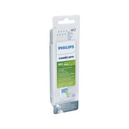 Sonicare HX6068/12 W2 Optimal White 8er, Aufsteckbürste weiß Packungsinhalt: 8 Stück Kompatibel zu: Elektrische Zahnbürsten von Philips, ausgenommen PowerUp Battery und Essence Bürstenkopf: Länglich Borsten: Mittelhart