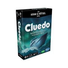 Hasbro Cluedo Sabotage auf hoher See, Brettspiel Spieleranzahl: 1 - 6 Spieler Altersangabe: ab 10 Jahren Serie: Cluedo