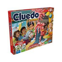 Hasbro Cluedo Junior, Brettspiel Spieleranzahl: 2 - 6 Spieler Spieldauer: 20 Minuten Altersangabe: ab 4 Jahren Serie: Cluedo
