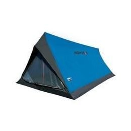 High Peak Giebelzelt Minilite blau/grau Kapazität: 2 Personen Wassersäule: 1.500 mm Schlafbereich: Breite 100 cm Aufbau: Haus-Zelt